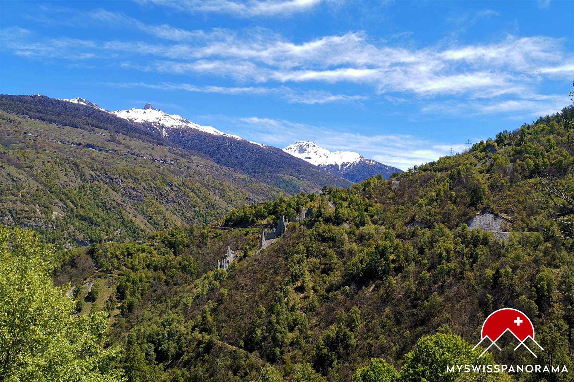 The Pyramids of Switzerland (Valais) | Myswisspanorama